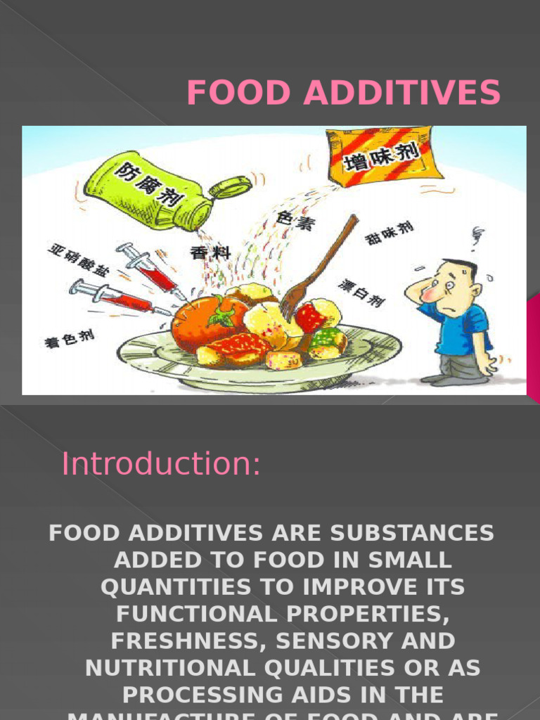Food Additives | PDF