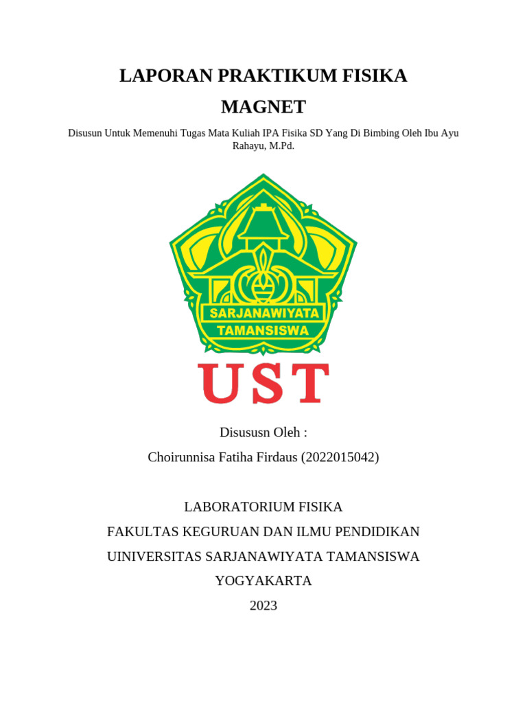 Contoh Tugas Modul Ajar | PDF