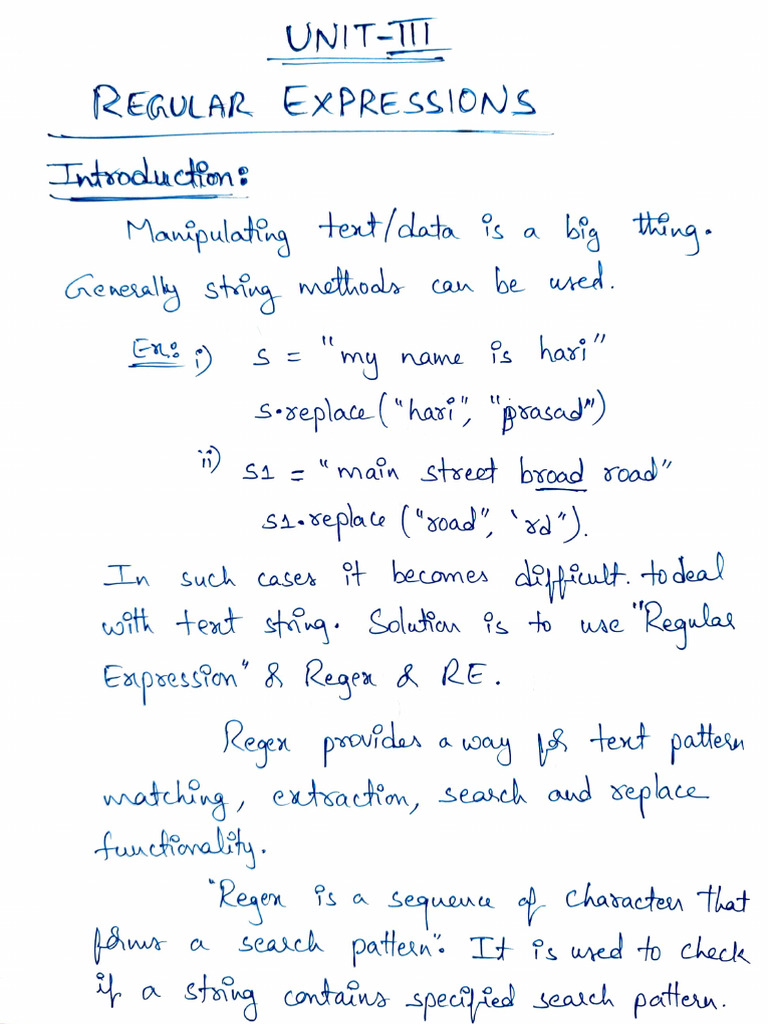 PP Unit 3 | PDF