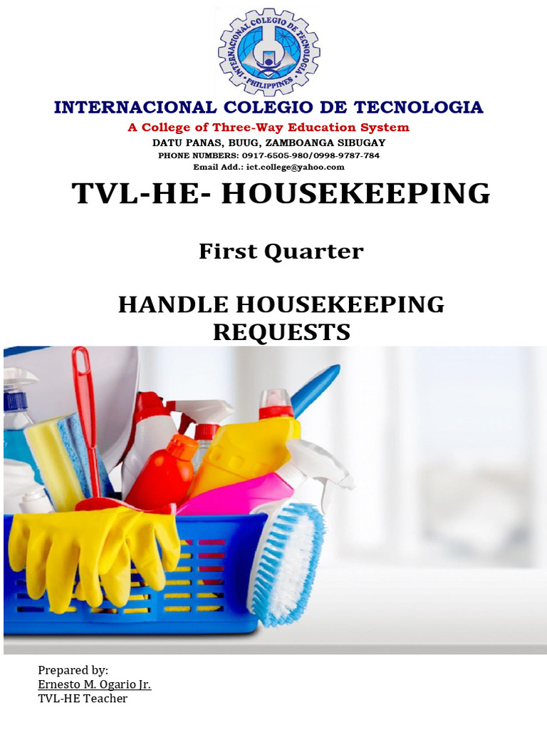 housekeeping module (1) | PDF