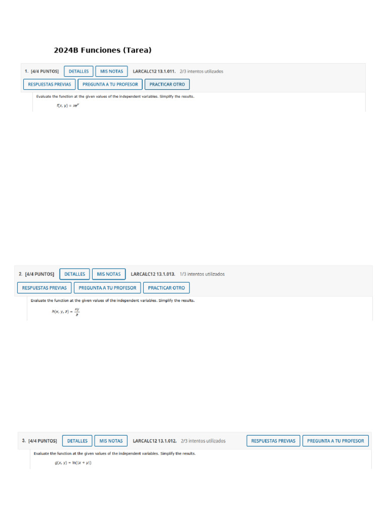 2024B Funciones | PDF