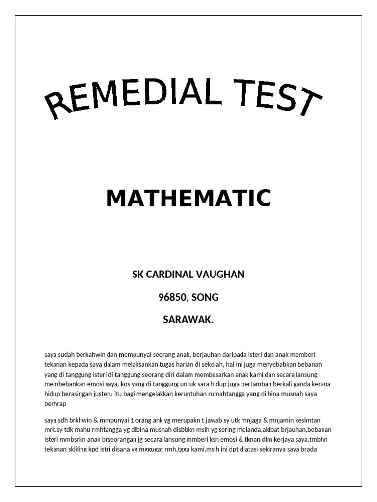 Mathematic Cover | PDF