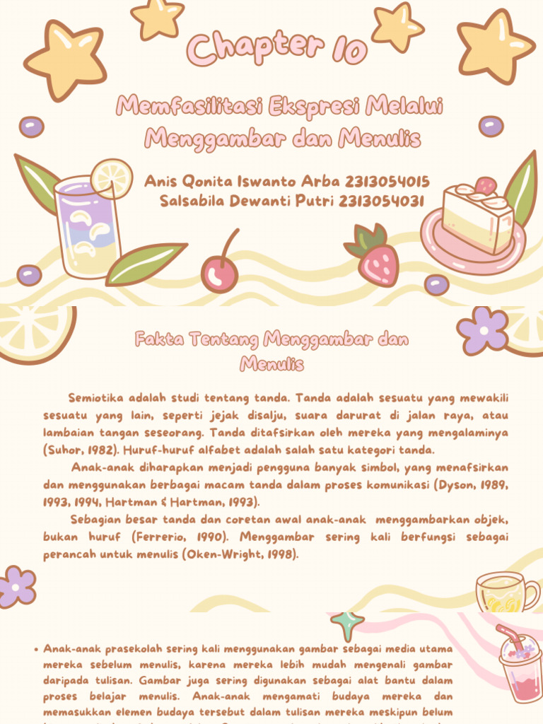 Kuning Pastel Warna-Warni Lucu Kreatif Tugas Presentasi | PDF