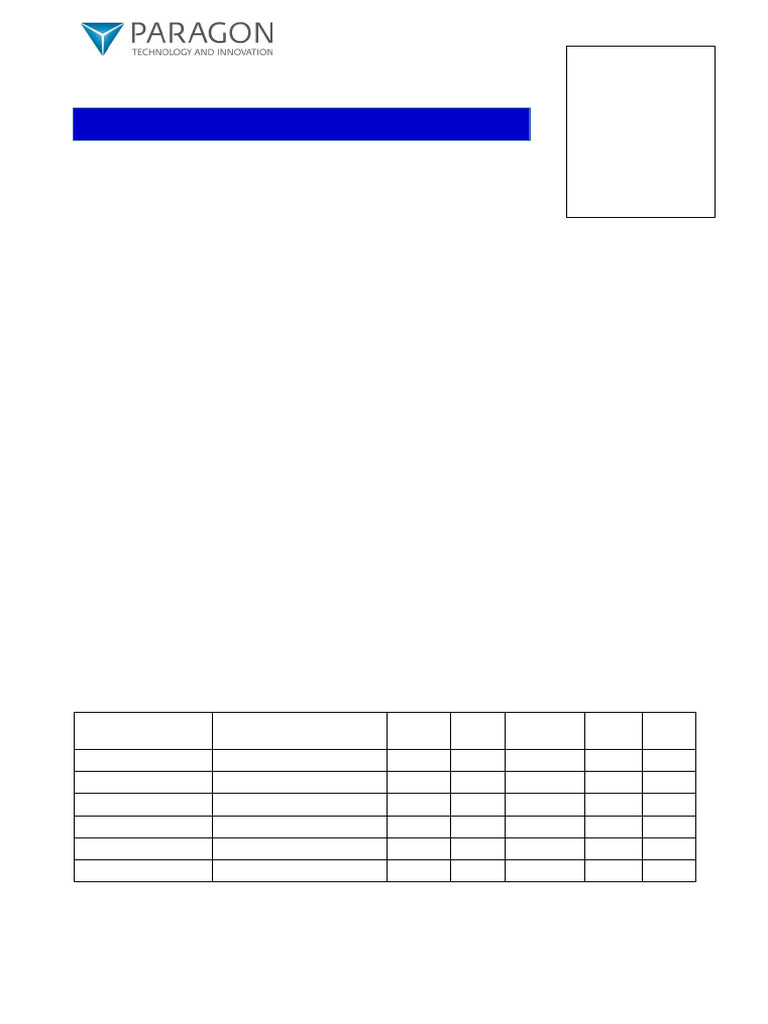 CV Paragon New | PDF