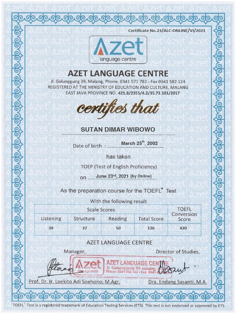 Sutan Dimar Wibowo | PDF