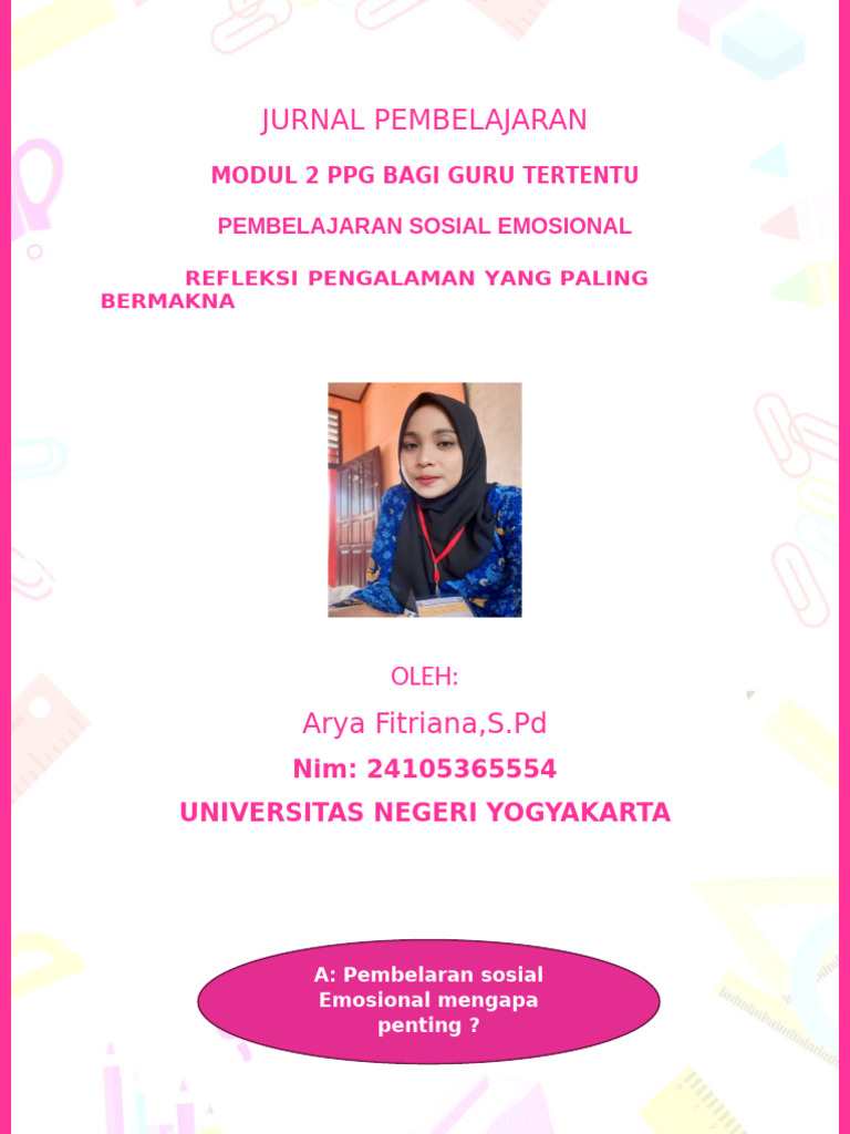 Jurnal Pembelajaran Modul 2 (Pse) | PDF