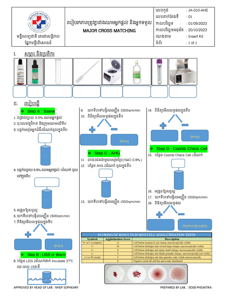 JA 010 AHE_Major Cross Matching | PDF