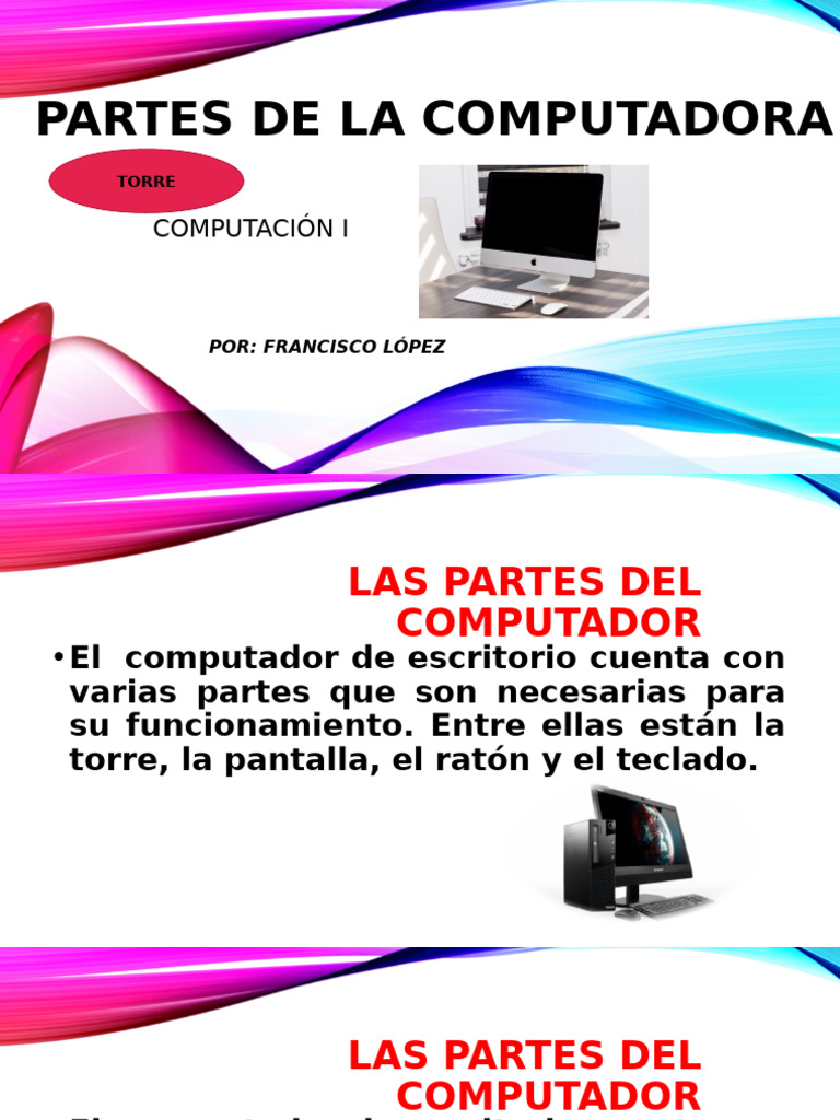 Partes de La Computadora | PDF