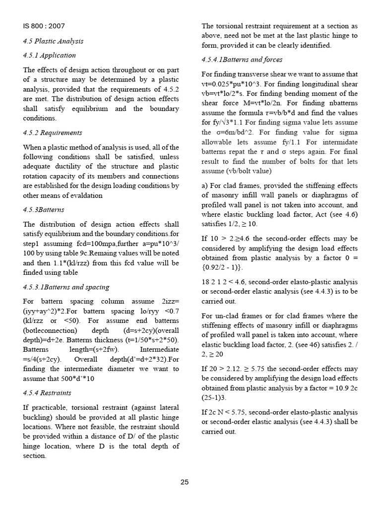 Is 800 25 | PDF