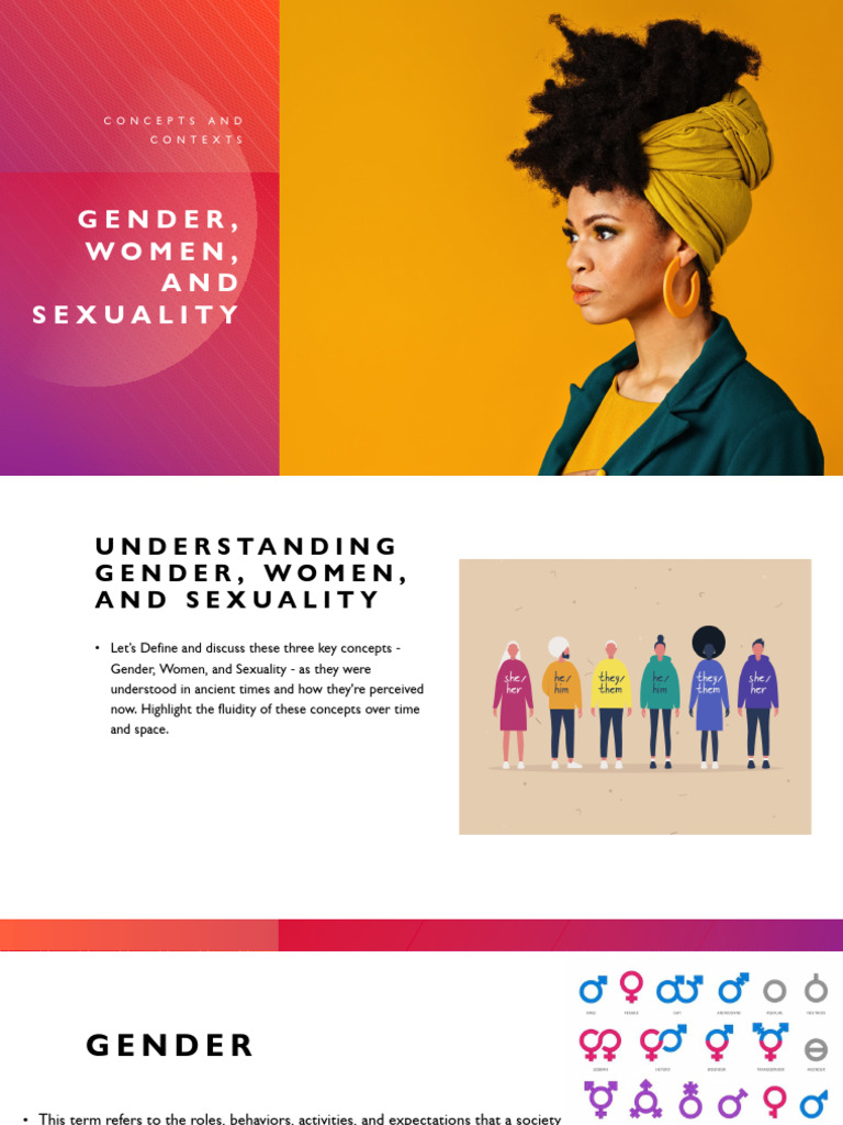 Gender, Women, and Sexuality Concepts and Context | PDF