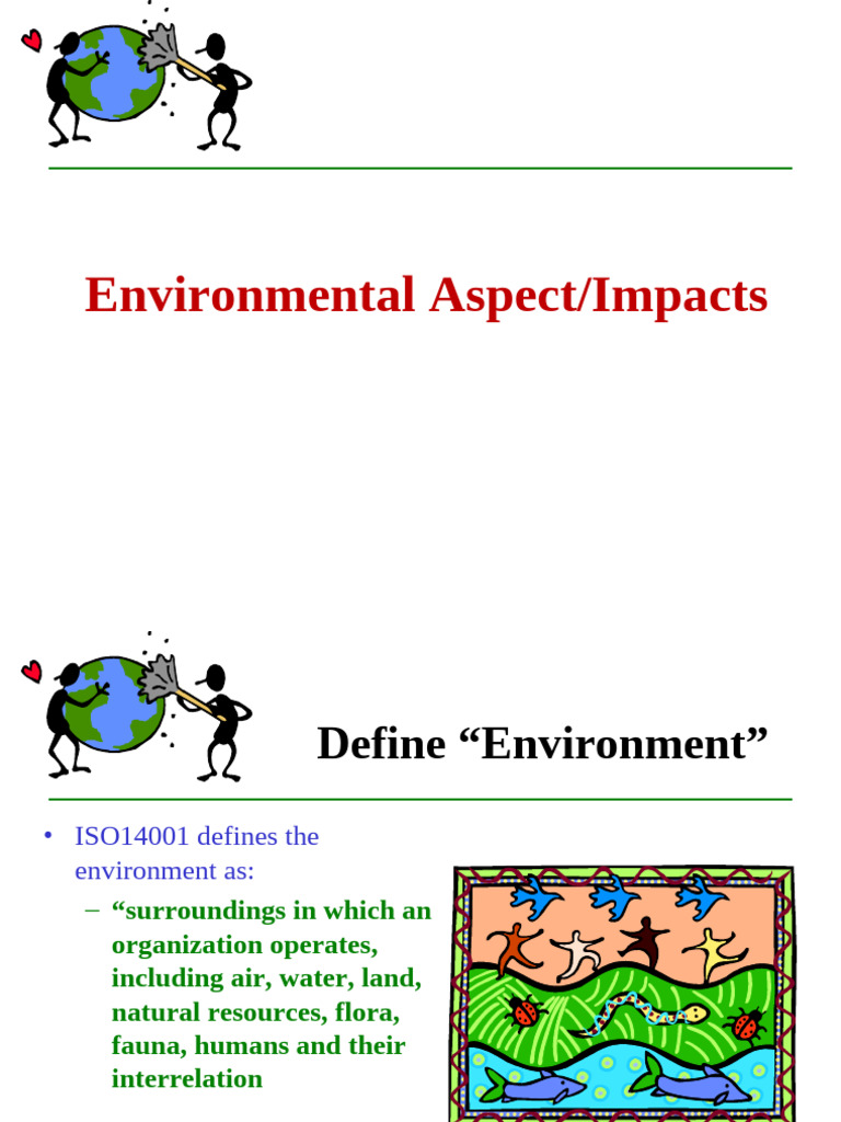 Environmental Aspects PPT Materi | PDF