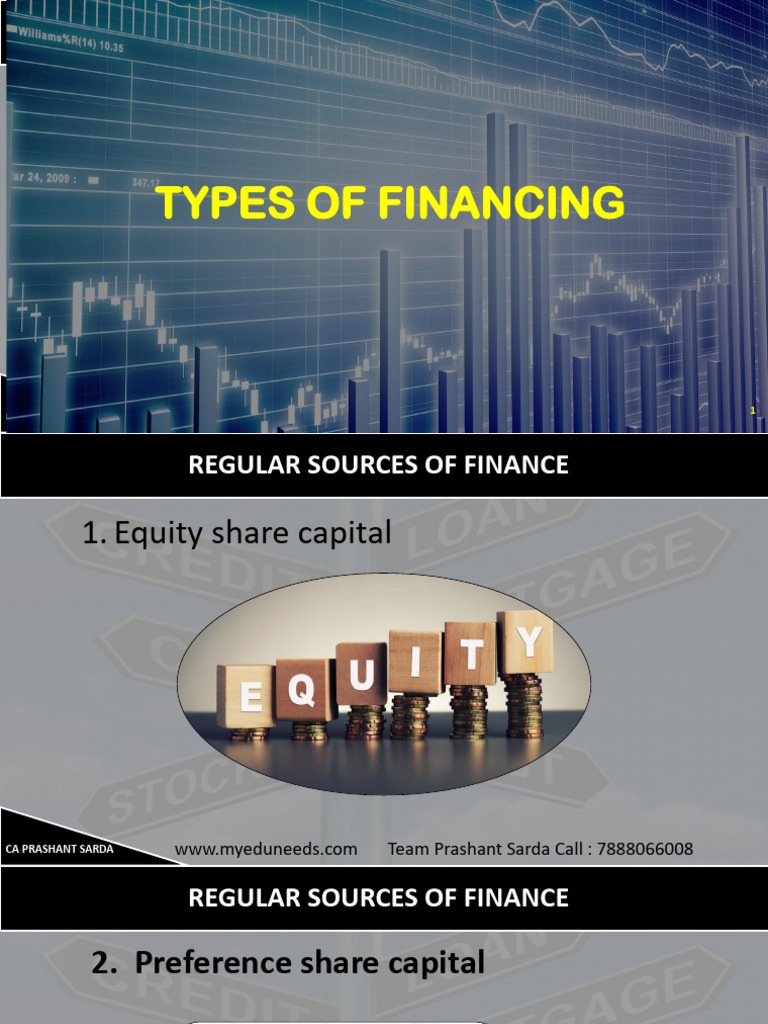 Types of Financing New | PDF