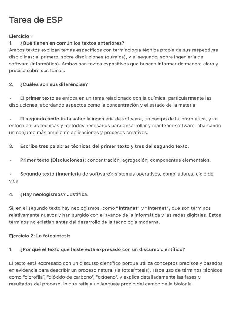Tarea de ESP | PDF
