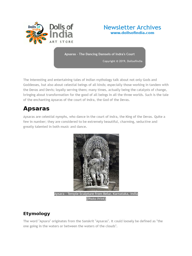 Apsaras | PDF