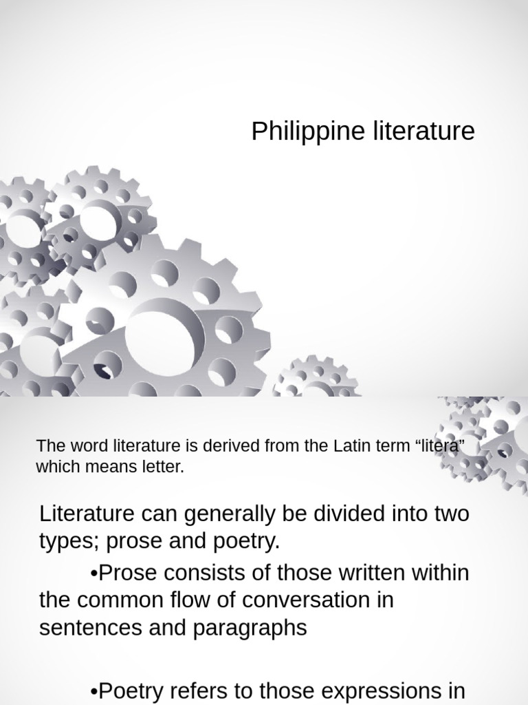 Philippine Literature | PDF