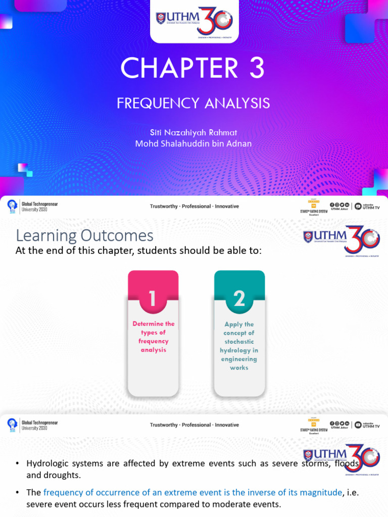 Chapter3 Frequencyanalysis | PDF | Evapotranspiration | Normal Distribution