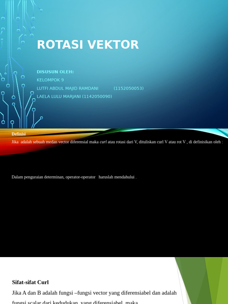 Rotasi Vektor | PDF