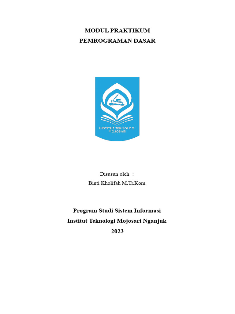 Pemrograman Dasar | PDF