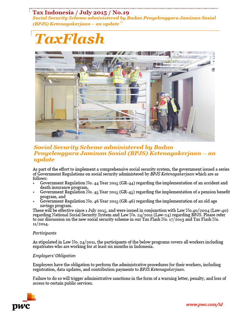 Taxflash 2015 19 | PDF