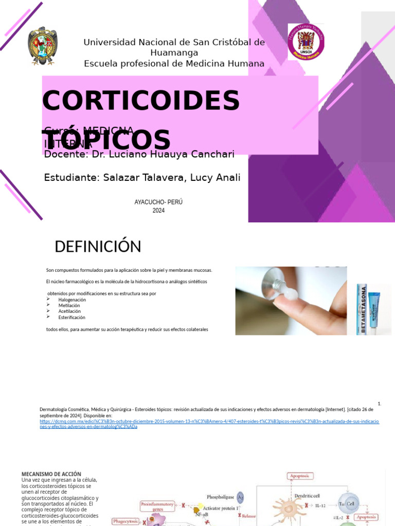 Corticoides Topicos | PDF