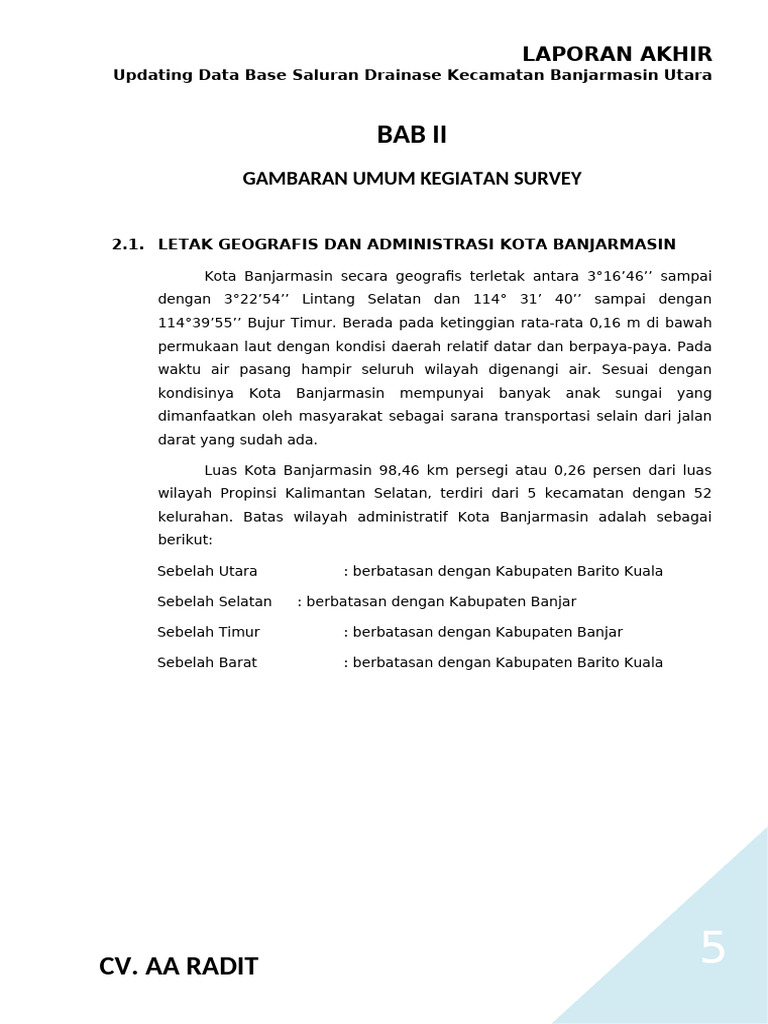 Bab II Gambaran Umum | PDF