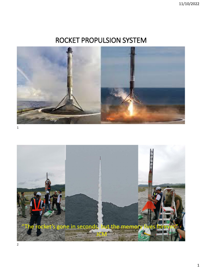 Asd007 - Rocket Propulsion | PDF