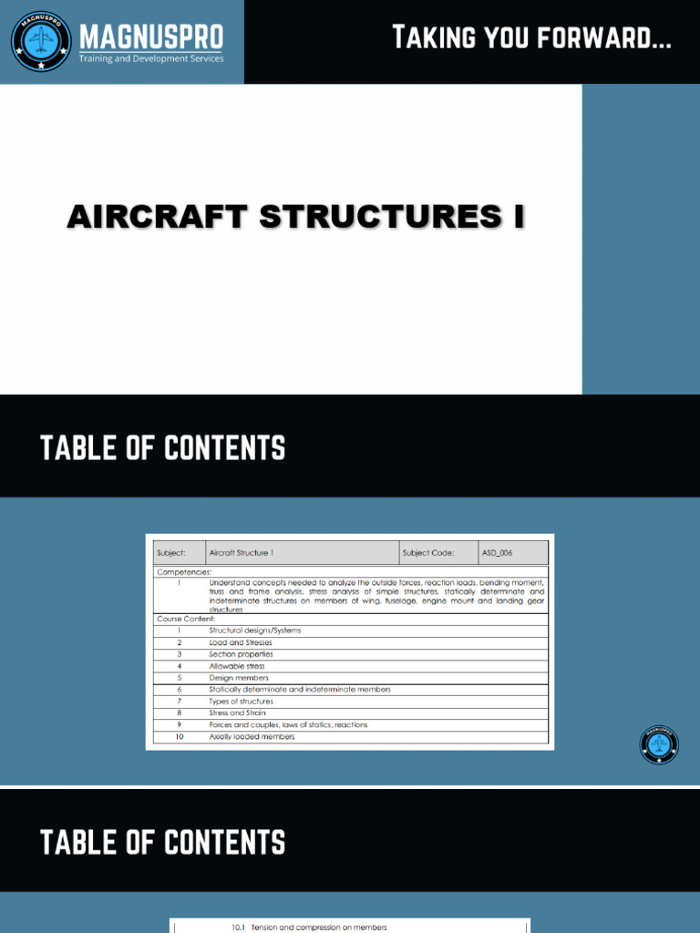 Asd004 - Aircraft Structures 1 | PDF