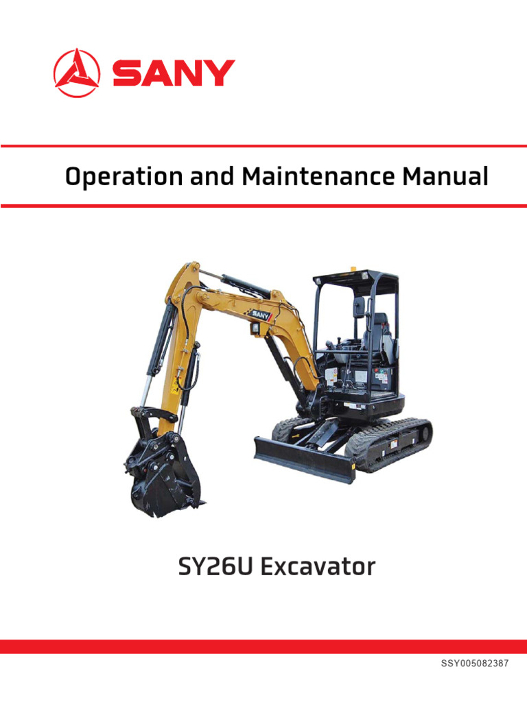SY26U - Operations Manual | PDF