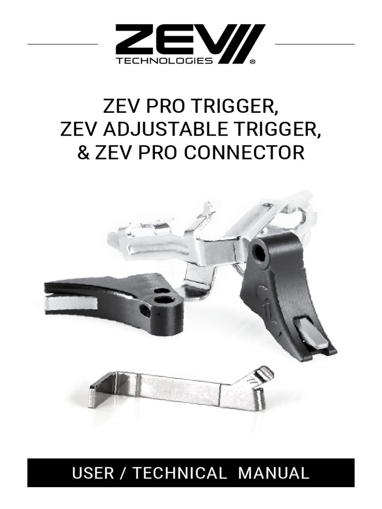 ZEV Trigger Install Manual | PDF