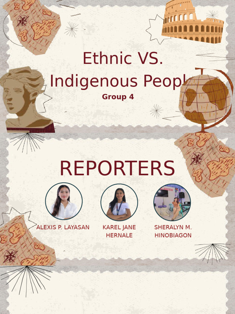 Ethnic vs. Indigenous People | PDF