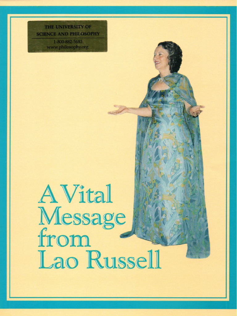 A Vital Message From Lao Russell | PDF