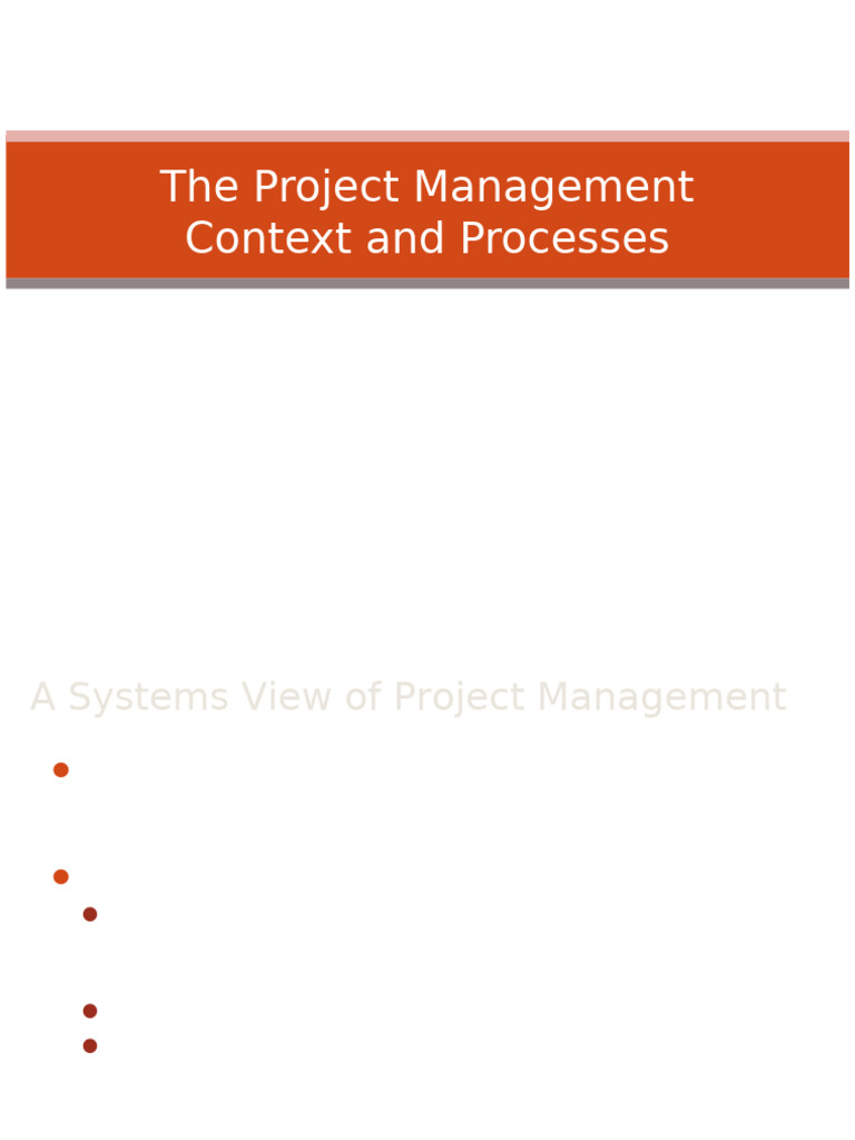 Information Technology Project Manager Chapter 2 | PDF | Software Development Process | System