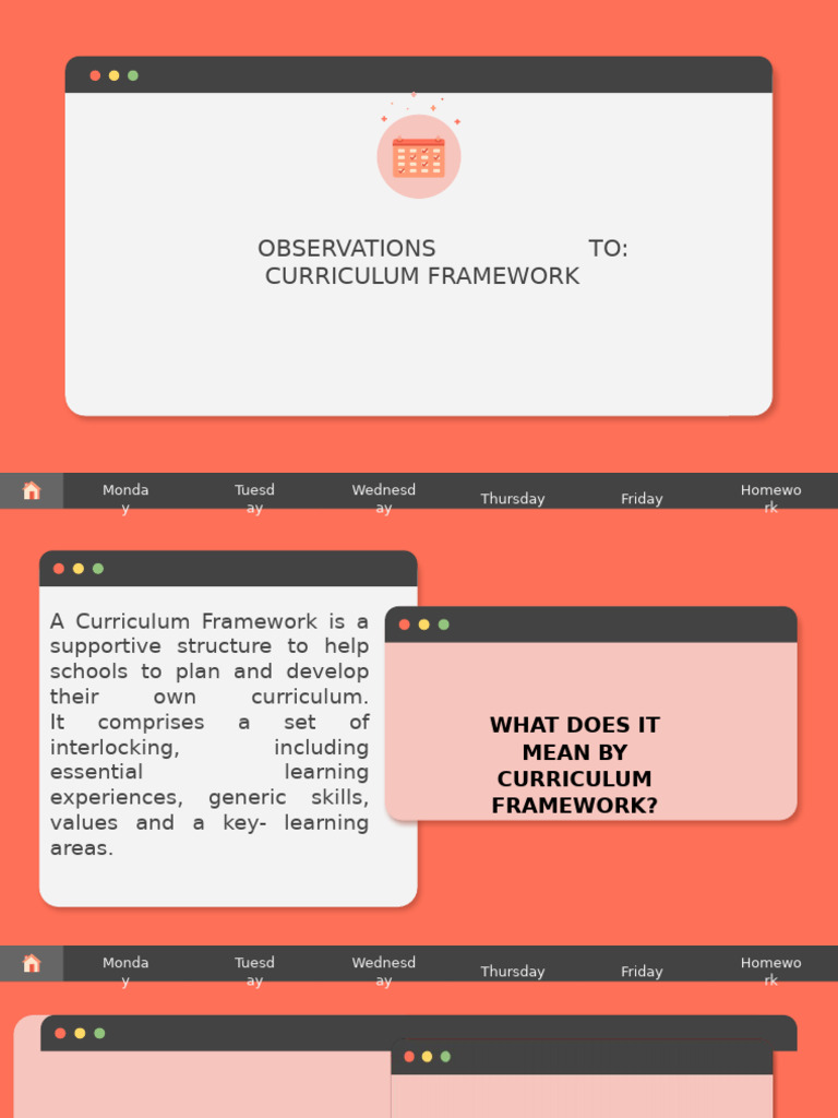 Curriculum Framework | PDF