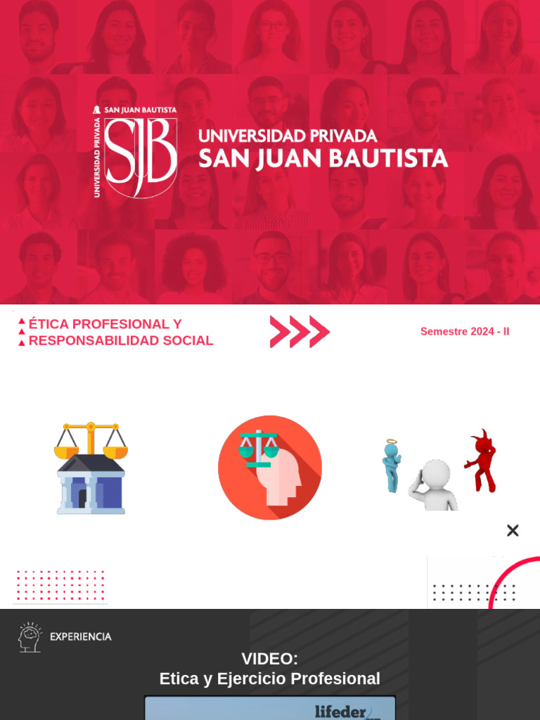 ÉTICA - S4 - Ética y Ejercicio Profesional | PDF