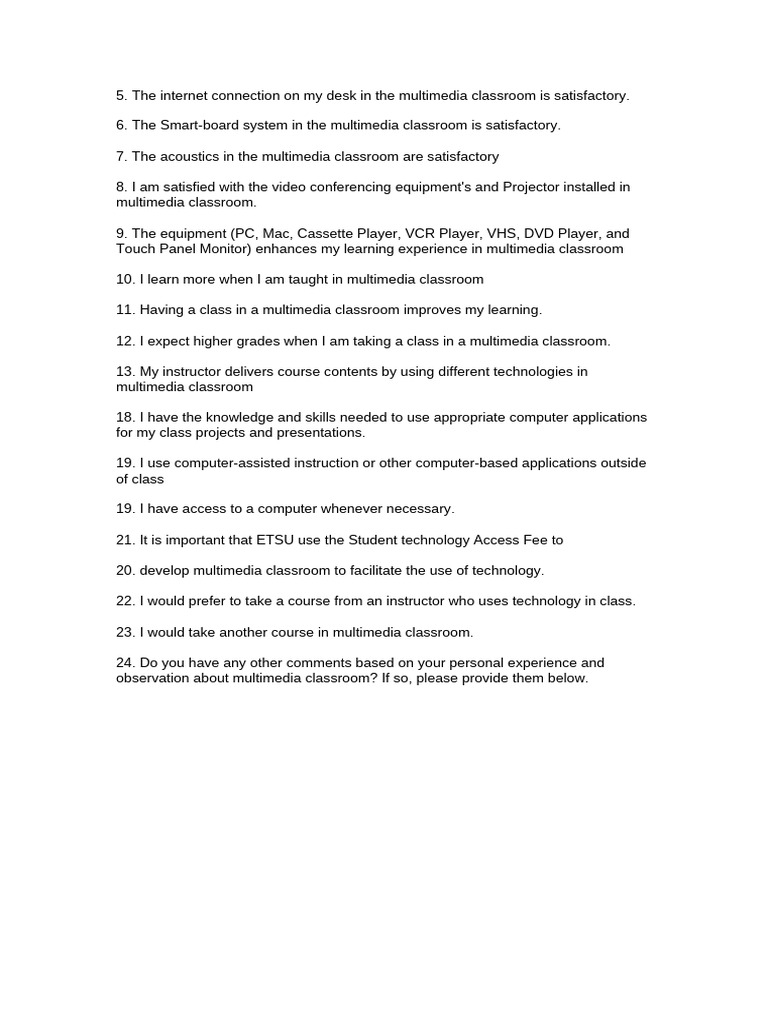 Survey Questioner | PDF