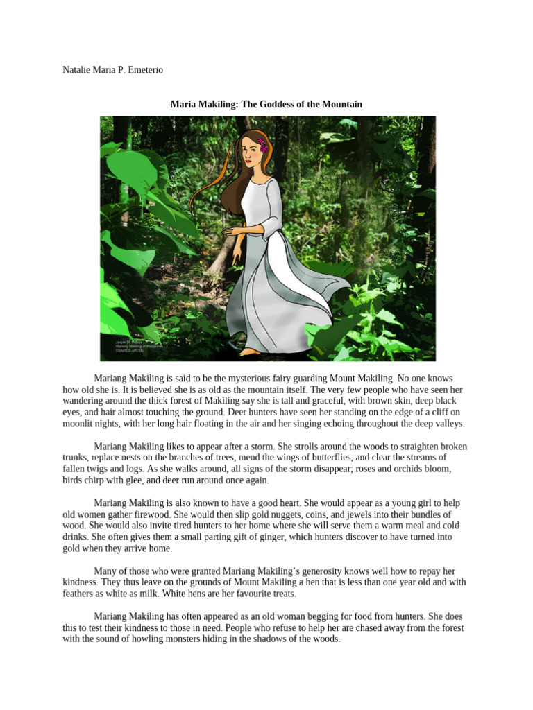 Maria Makiling | PDF