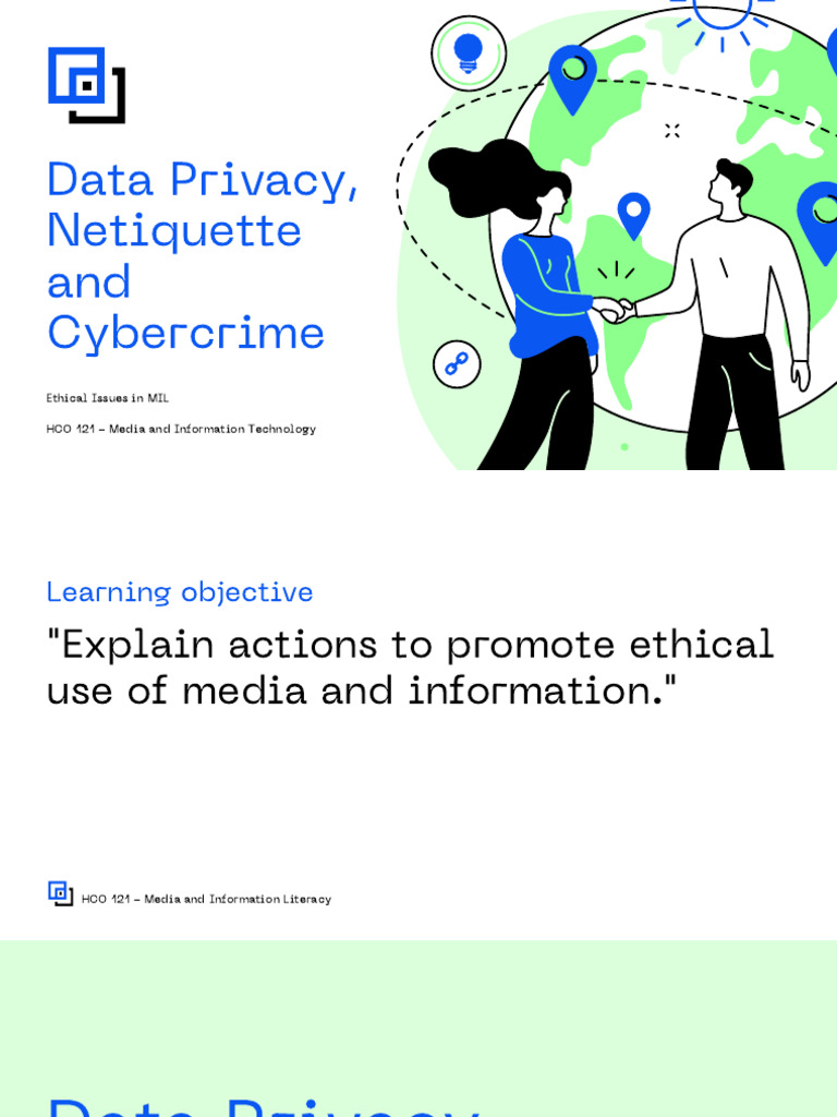 Netiquette, Data Privacy and Cybercrime | PDF