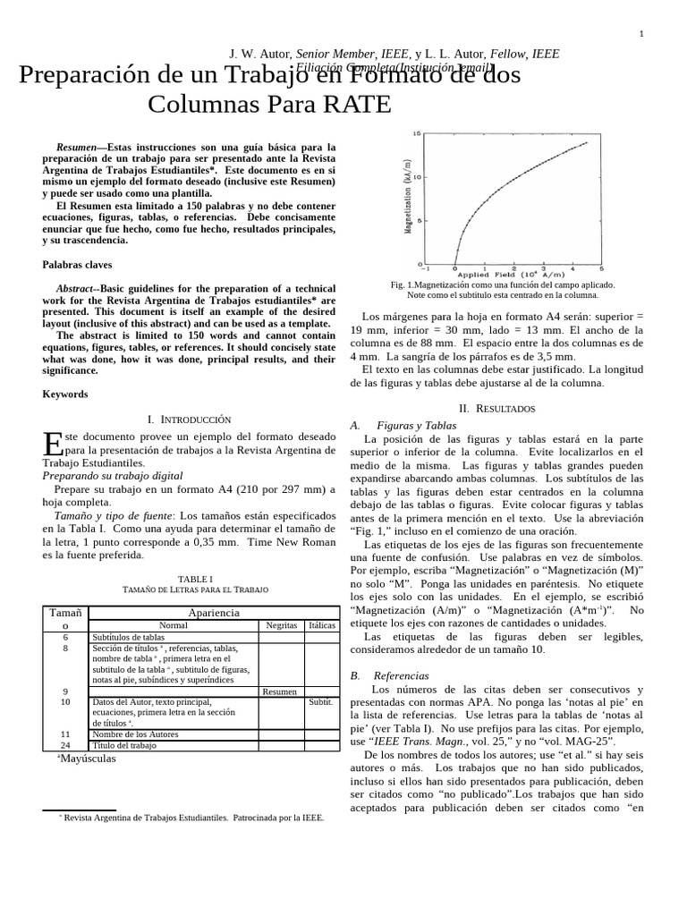 Plantilla IEEE | PDF