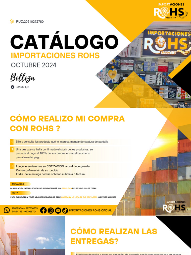 Catalogo Rohs Belleza - Octubre-1 | PDF