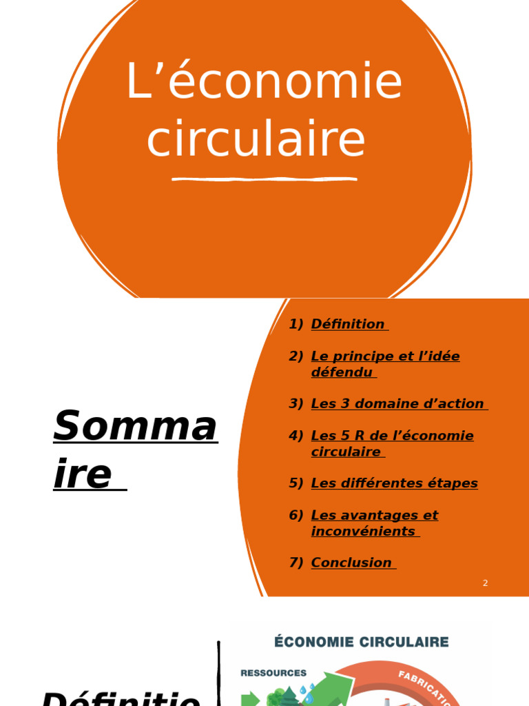 Economie Circulaire | PDF