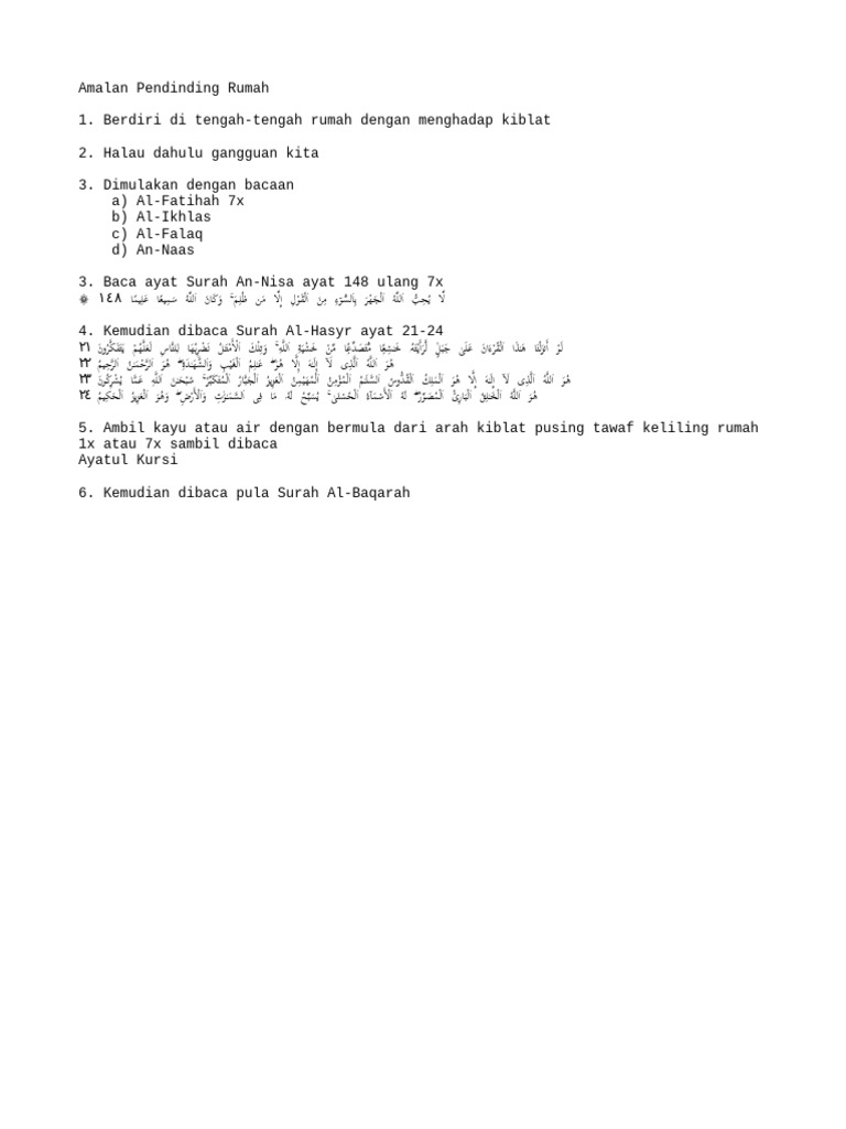 Pendinding Rumah | PDF