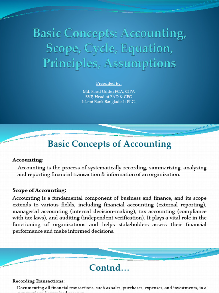 Basic Concepts | PDF