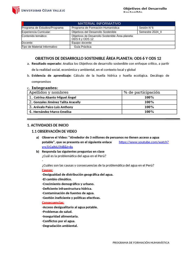 Guía Práctica #06-1 | PDF