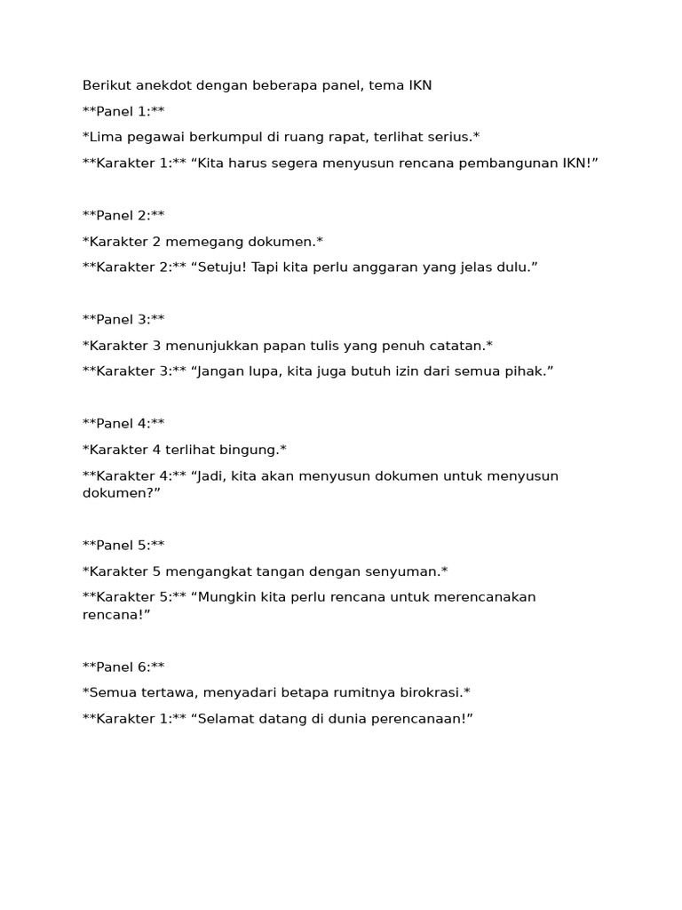 Teks Anekdot | PDF