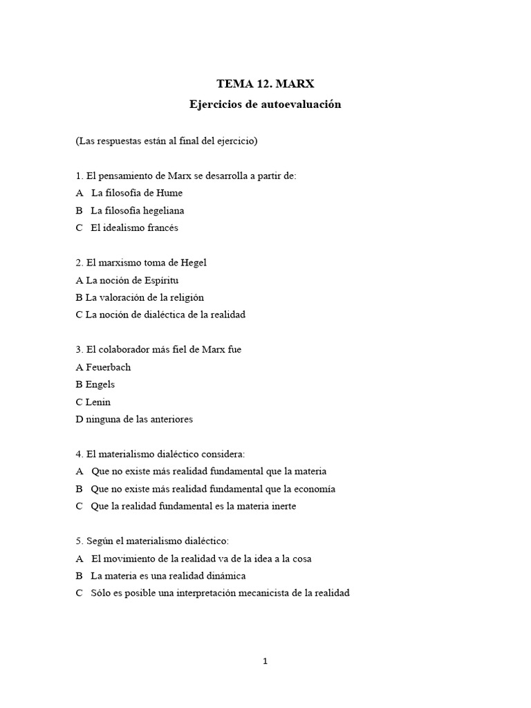 TEMA-12 Ejercicios | PDF