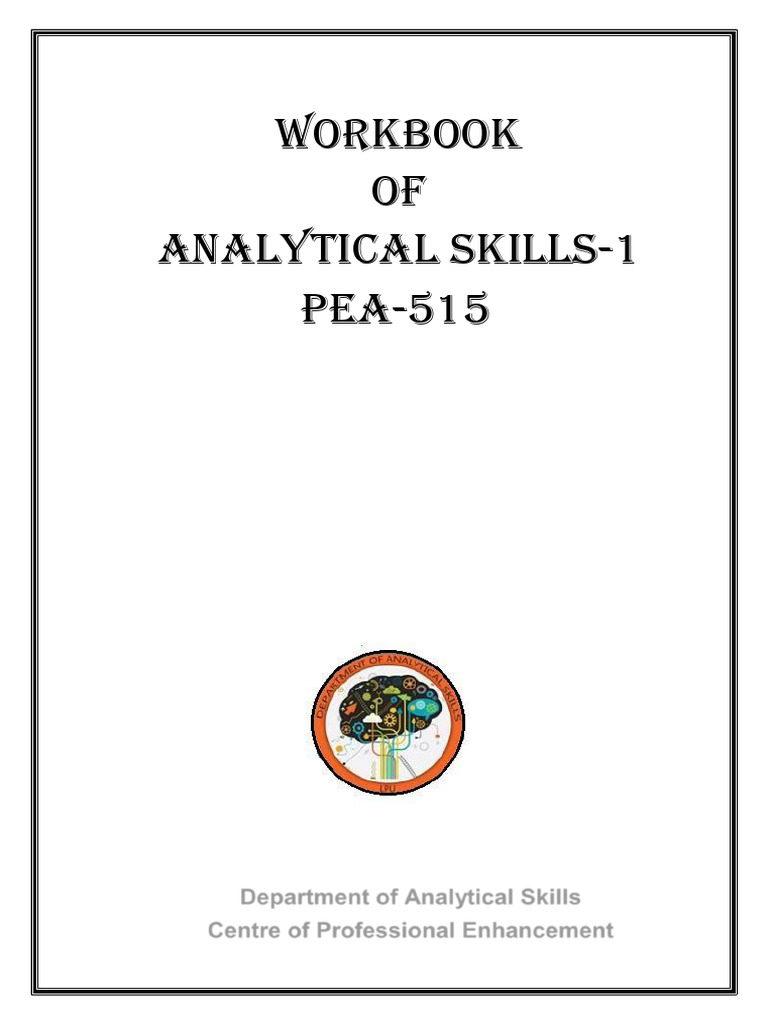 Pea 515 - Workbook Updated | PDF