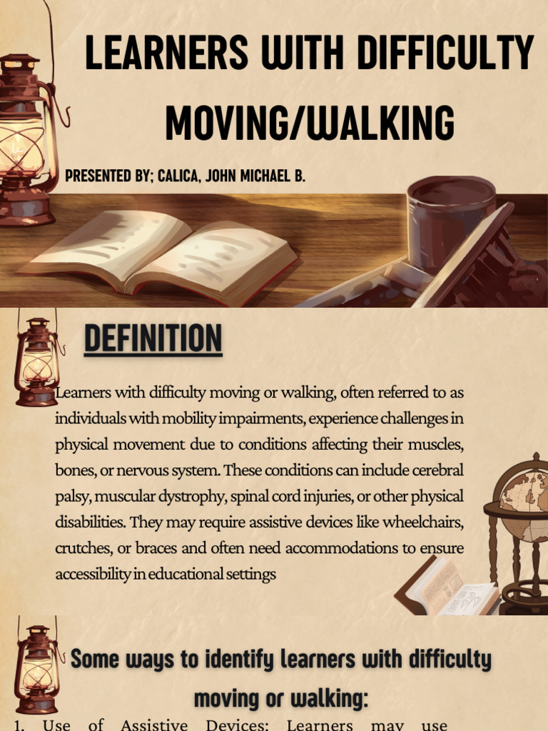 Learners-With-Difficulty-Movingwalking 20240925 092858 0000 | PDF