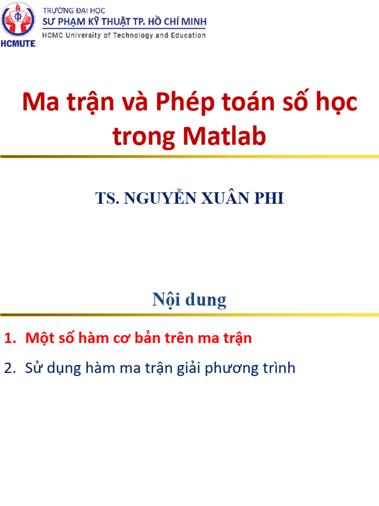 C2-Matrix in Matlab | PDF