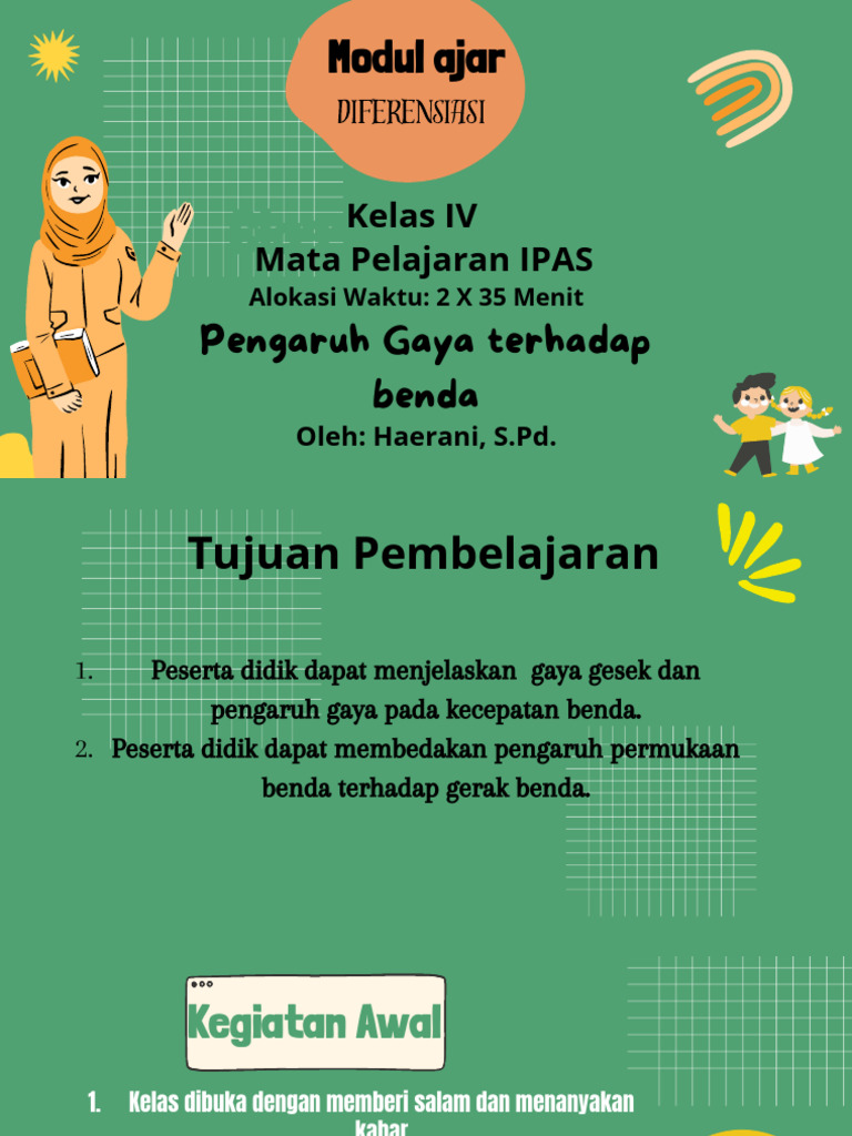 Ppt Modul Ajar Kelas Iv Pdf
