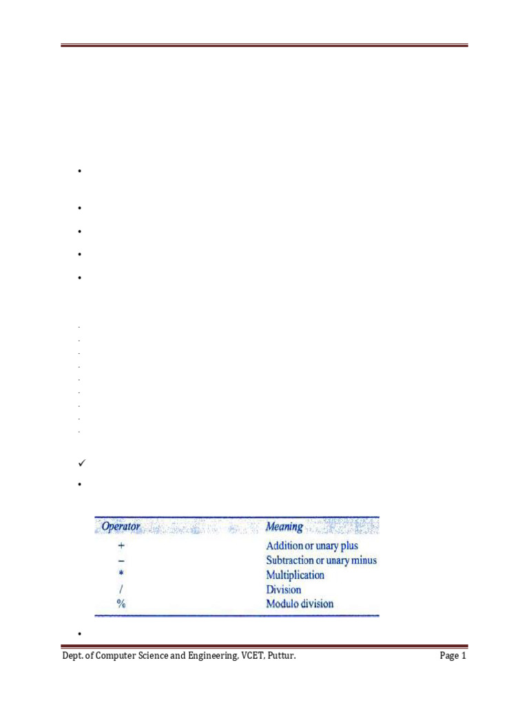 Module 2 Notes | PDF